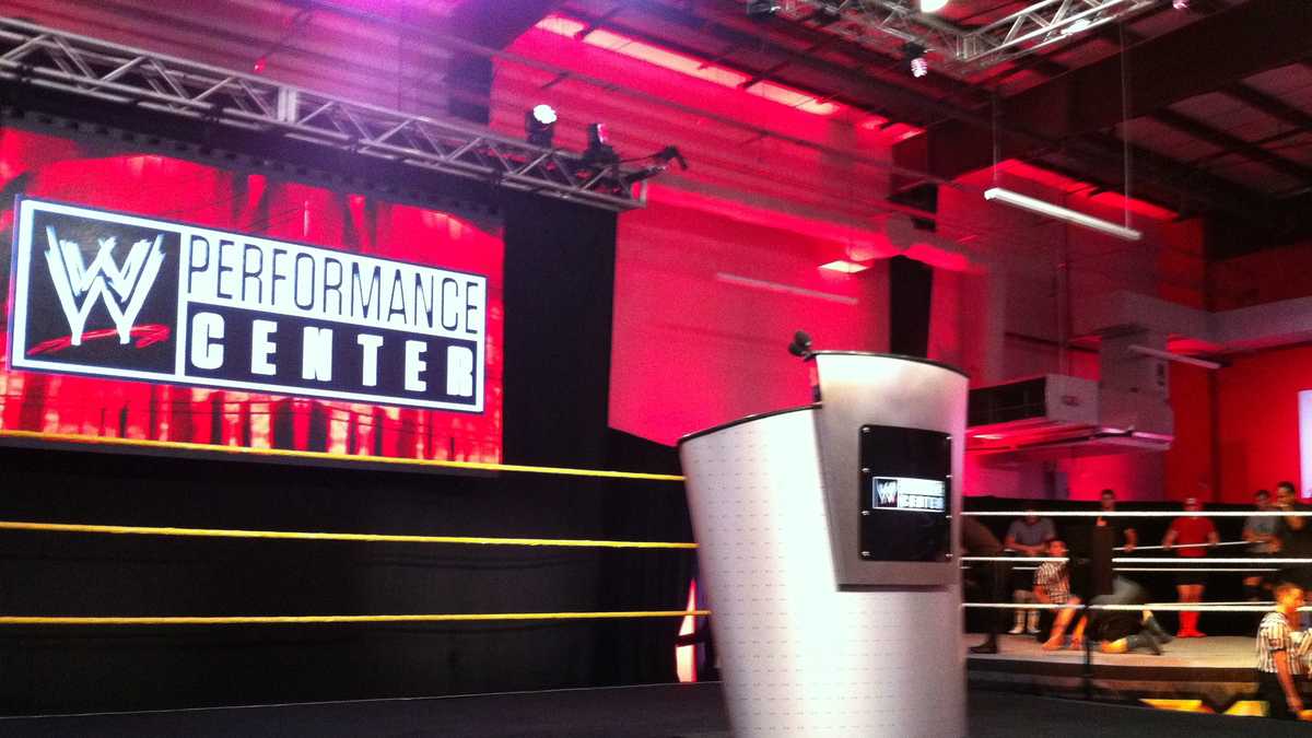 Photos: WWE trains at new Orlando facility