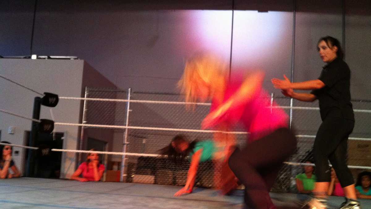 Photos: WWE trains at new Orlando facility