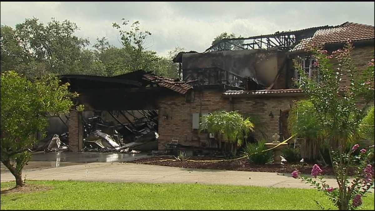 House fire causes oxygen tank explosion