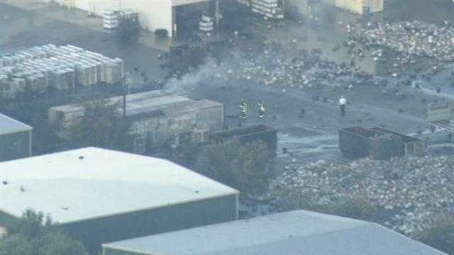 Photos: Aftermath of Blue Rhino gas explosion