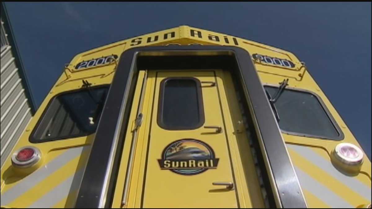 SunRail cab car unveiled in Sanford