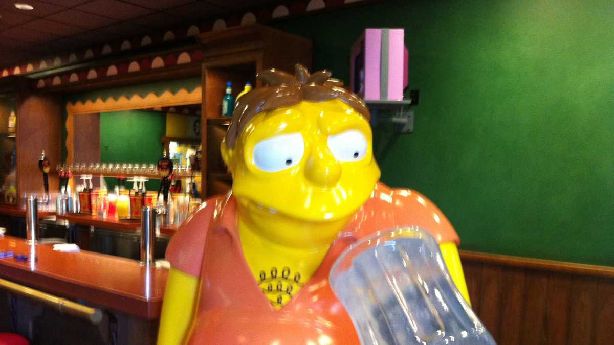 Images: Universal Orlando shows off Simpsons expansion
