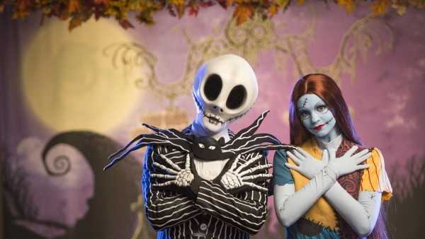 Jack Skellington, Sally debut at Disney's 'Not-So-Scary' party