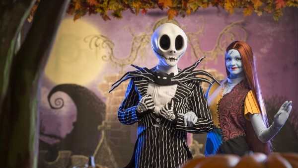 Jack Skellington, Sally debut at Disney's 'Not-So-Scary' party