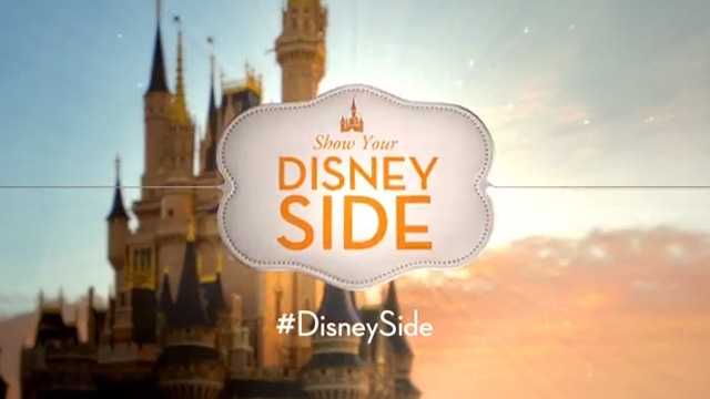 Watch: 'Show your Disney side'