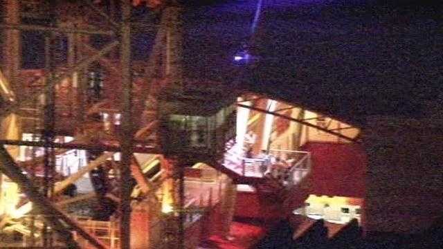 Photos: Rip Ride Rockit stuck at Universal