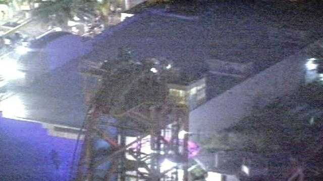 Photos: Rip Ride Rockit stuck at Universal