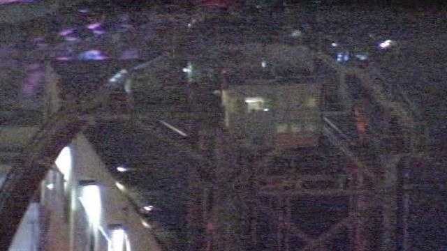 Photos: Rip Ride Rockit stuck at Universal