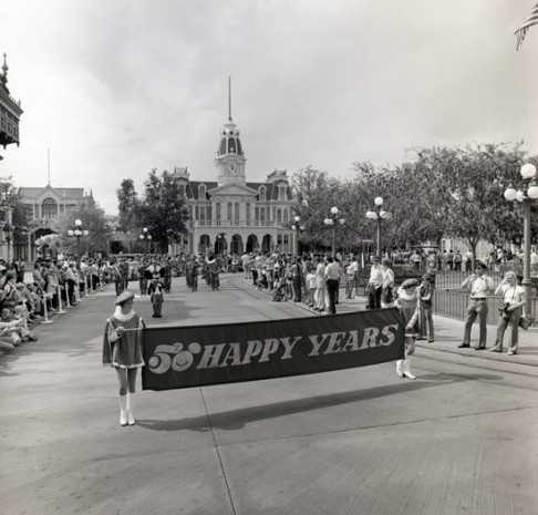 Pictures: Mickey's birthday parade at Magic Kingdom in 1978