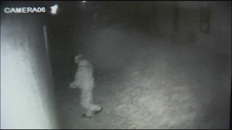 Homeowner catches neighbor peeping through window
