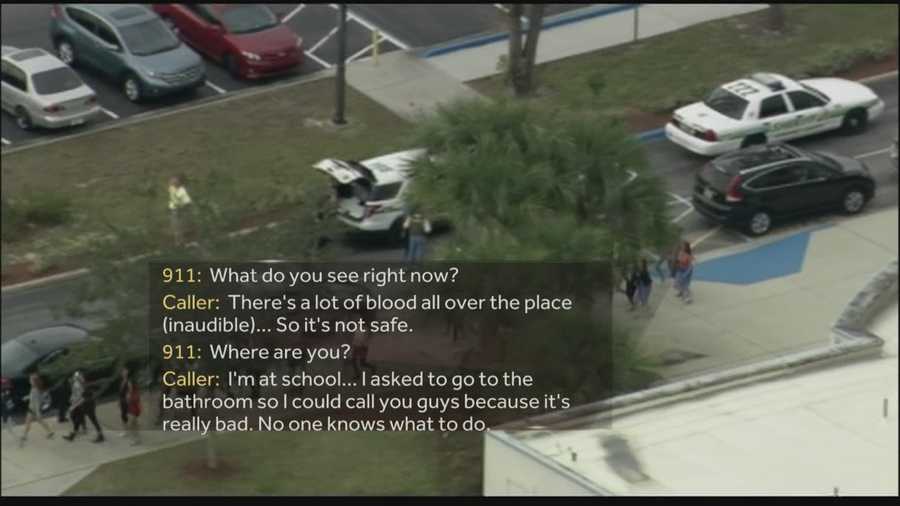 911 call released in Lake Mary High School shooting hoax 911 call released in Lake Mary High School shooting hoax