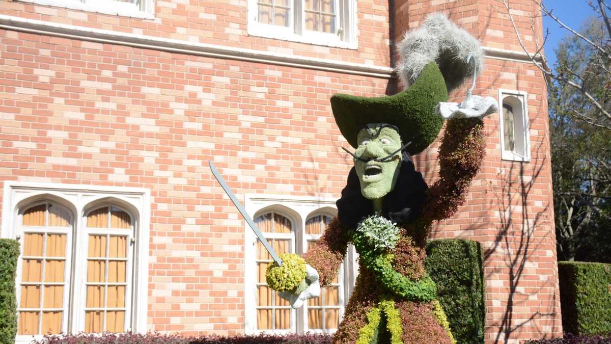 Topiaries at the Epcot Flower & Garden Festival