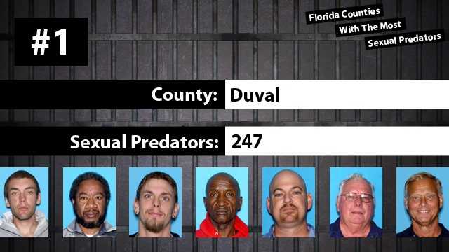 Updated Florida Counties With The Most Sexual Predators
