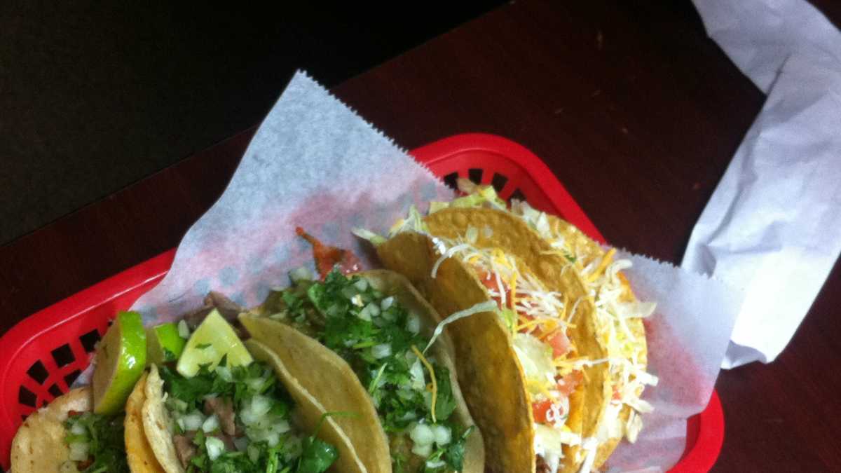 On the menu at Tia Cori's Tacos