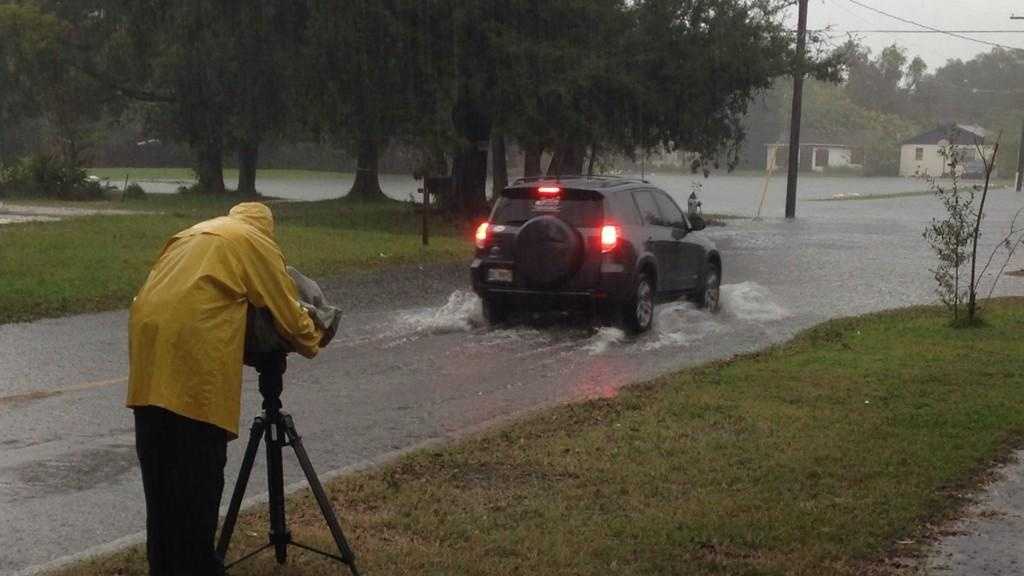 Photos: Severe weather brings lightning, flooding