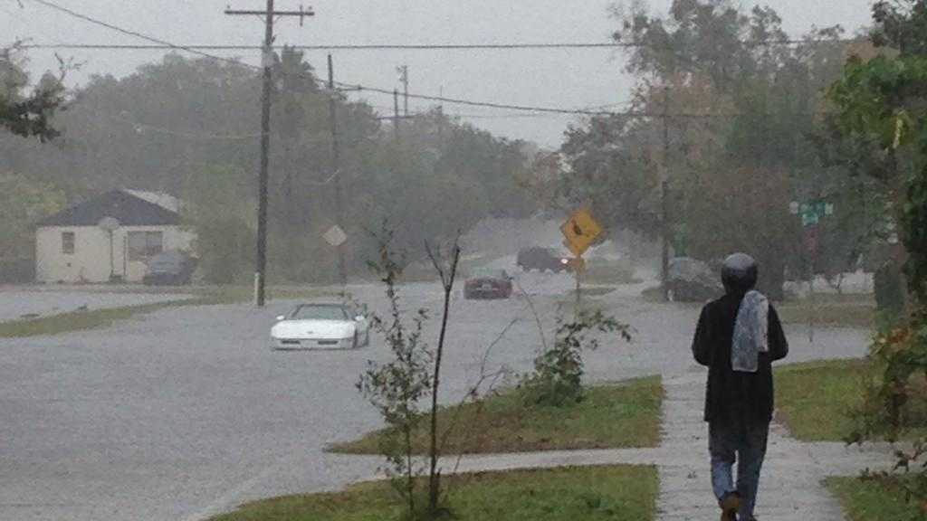 Photos: Severe weather brings lightning, flooding