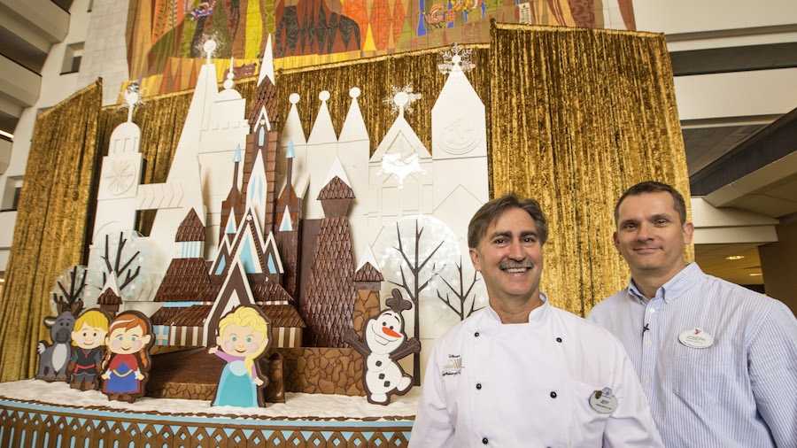 Images: New 'Frozen' gingerbread house at Disney World