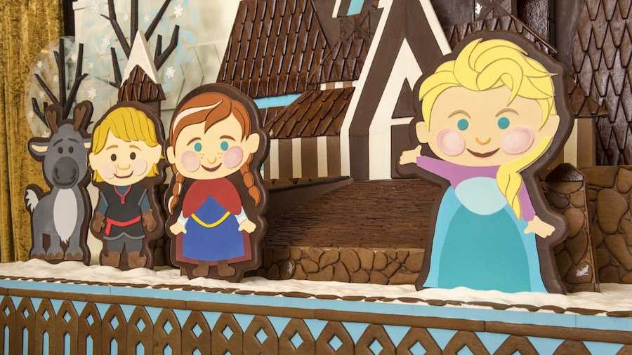 Images: New 'Frozen' gingerbread house at Disney World
