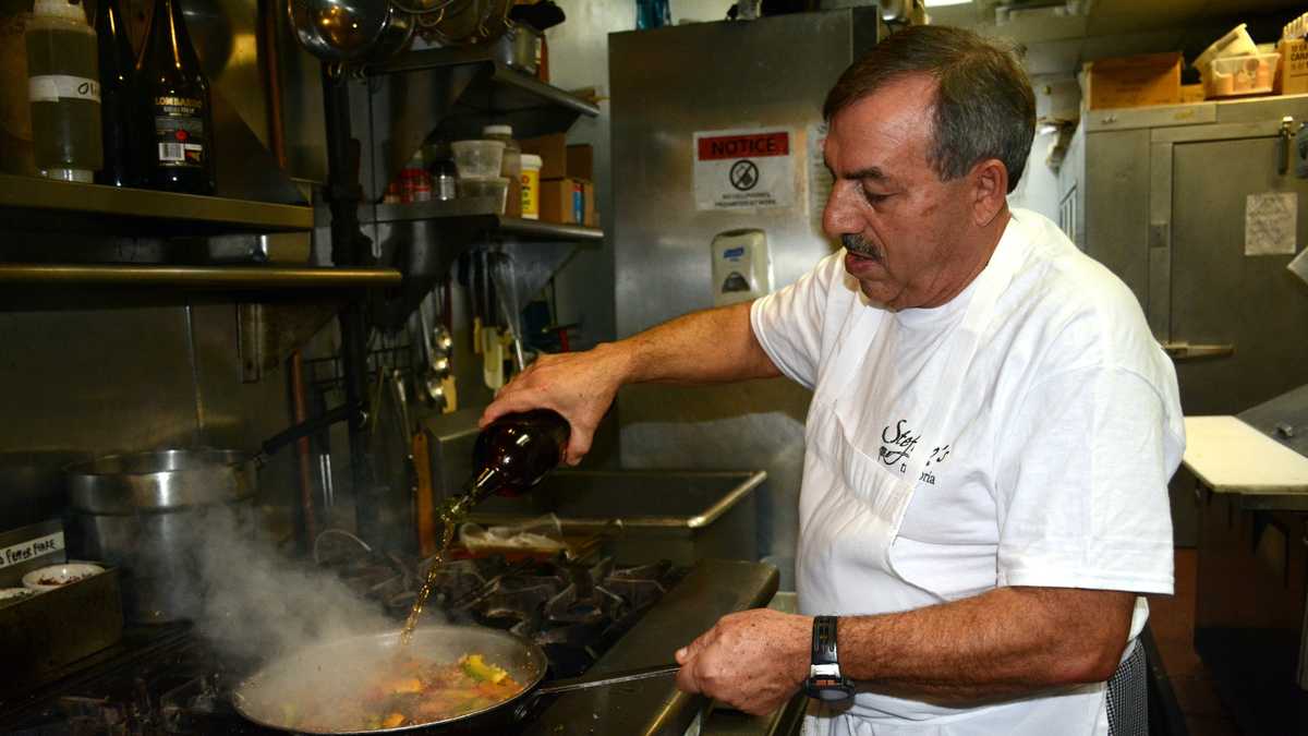 Inside Stefano's Trattoria