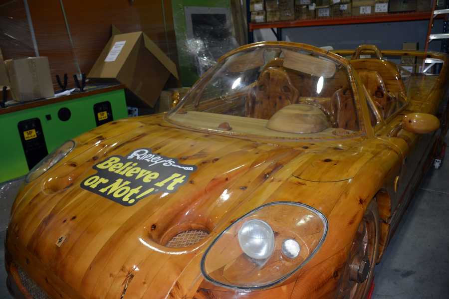 Inside the Ripley's Believe it or Not Warehouse