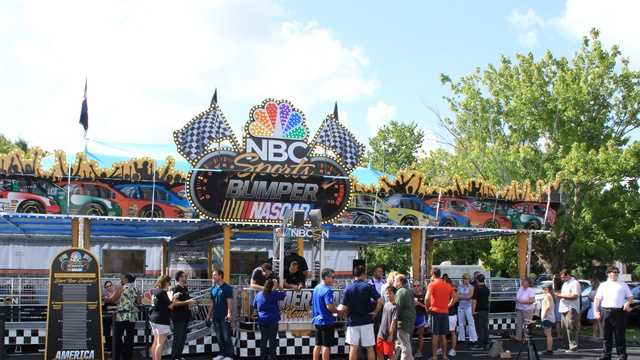 Photos: WESH 2 anchors race in NASCAR bumper cars