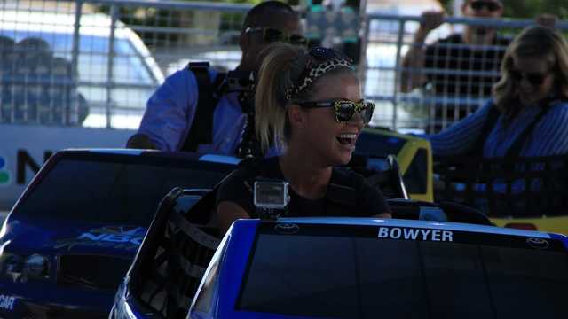Photos: WESH 2 anchors race in NASCAR bumper cars
