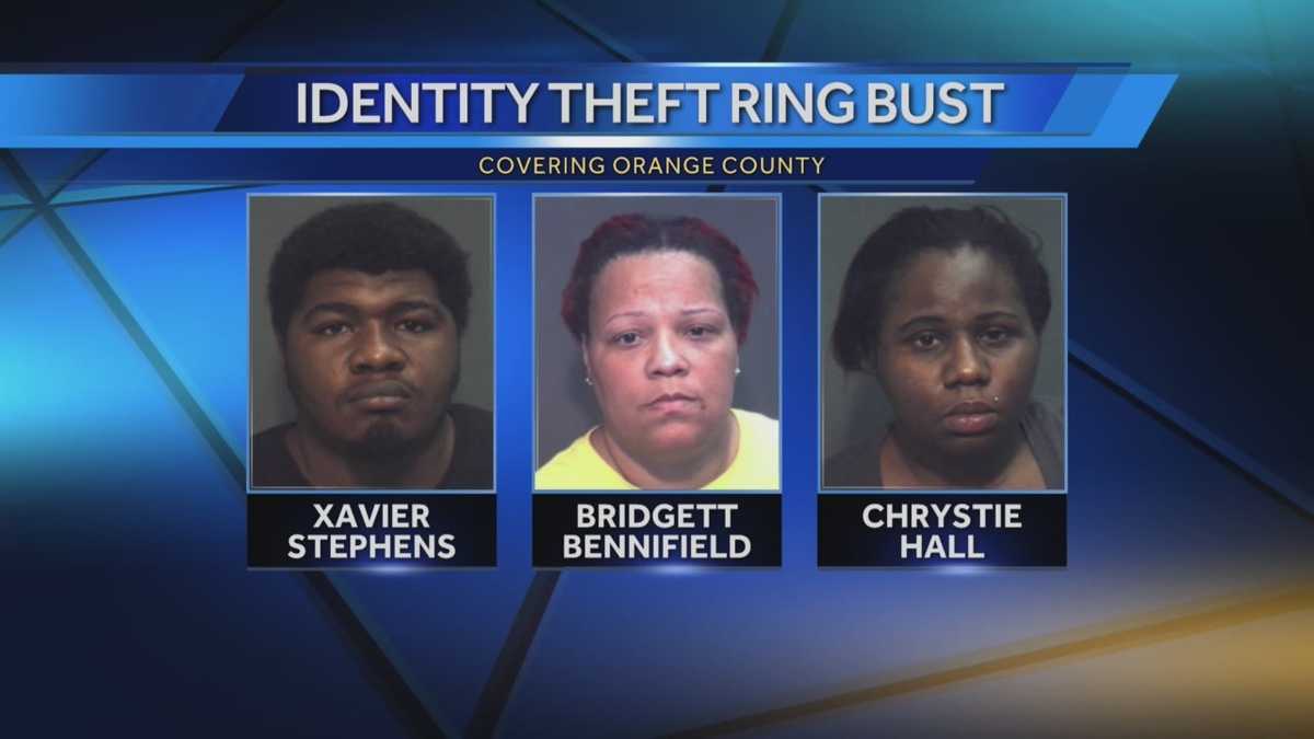PD: Three people arrested in identity theft ring bust