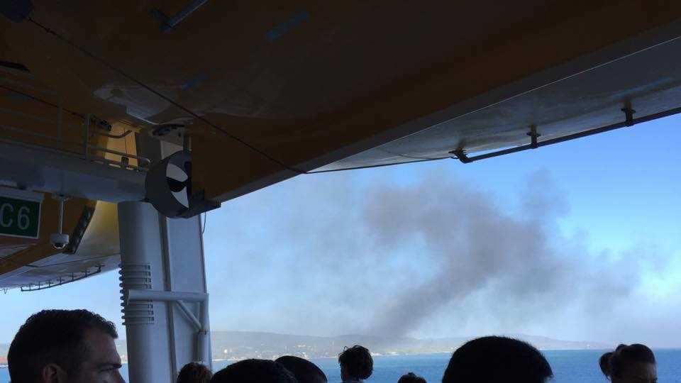 Images: Royal Caribbean cruise ship catches fire in Jamaica