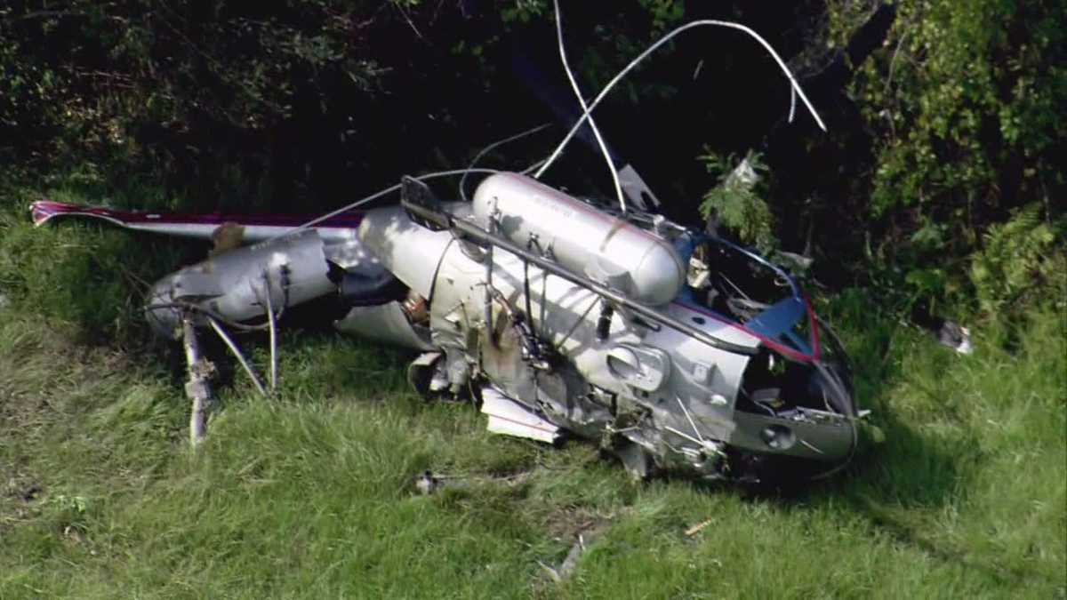 Photos: Mosquito helicopter crashes in Volusia County