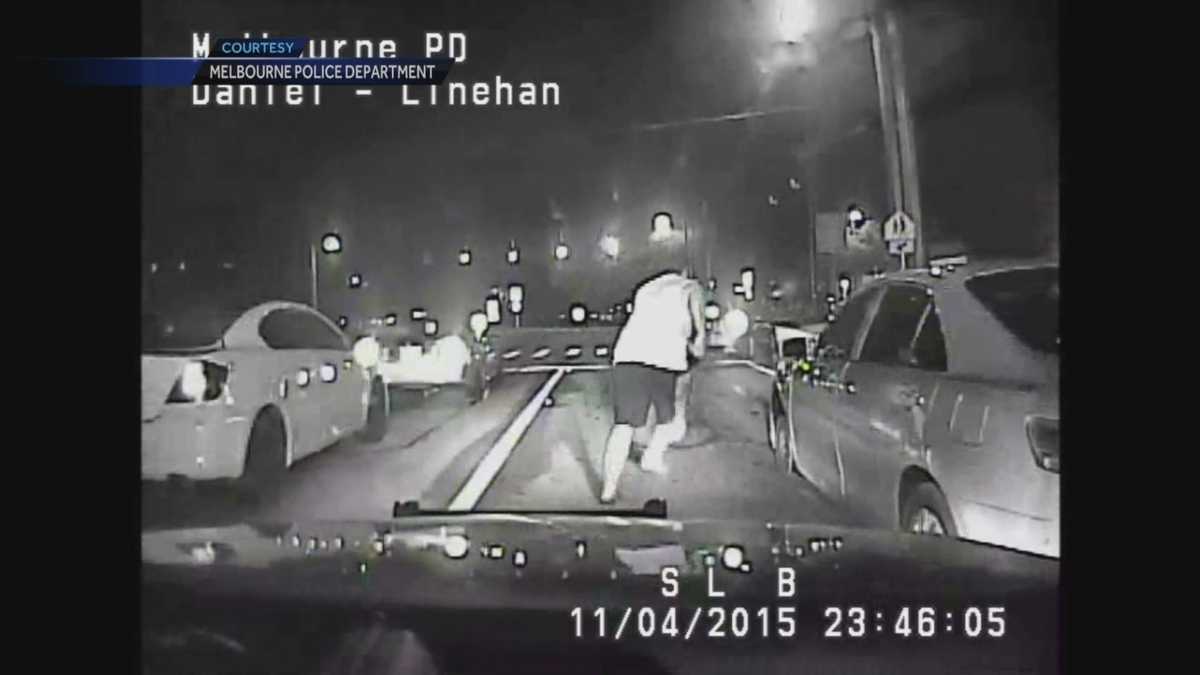 Video Shows Police Chase Arrest In Melbourne