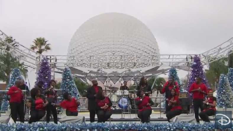 'Joyful! A Gospel Celebration of the Season' performed daily at Epcot