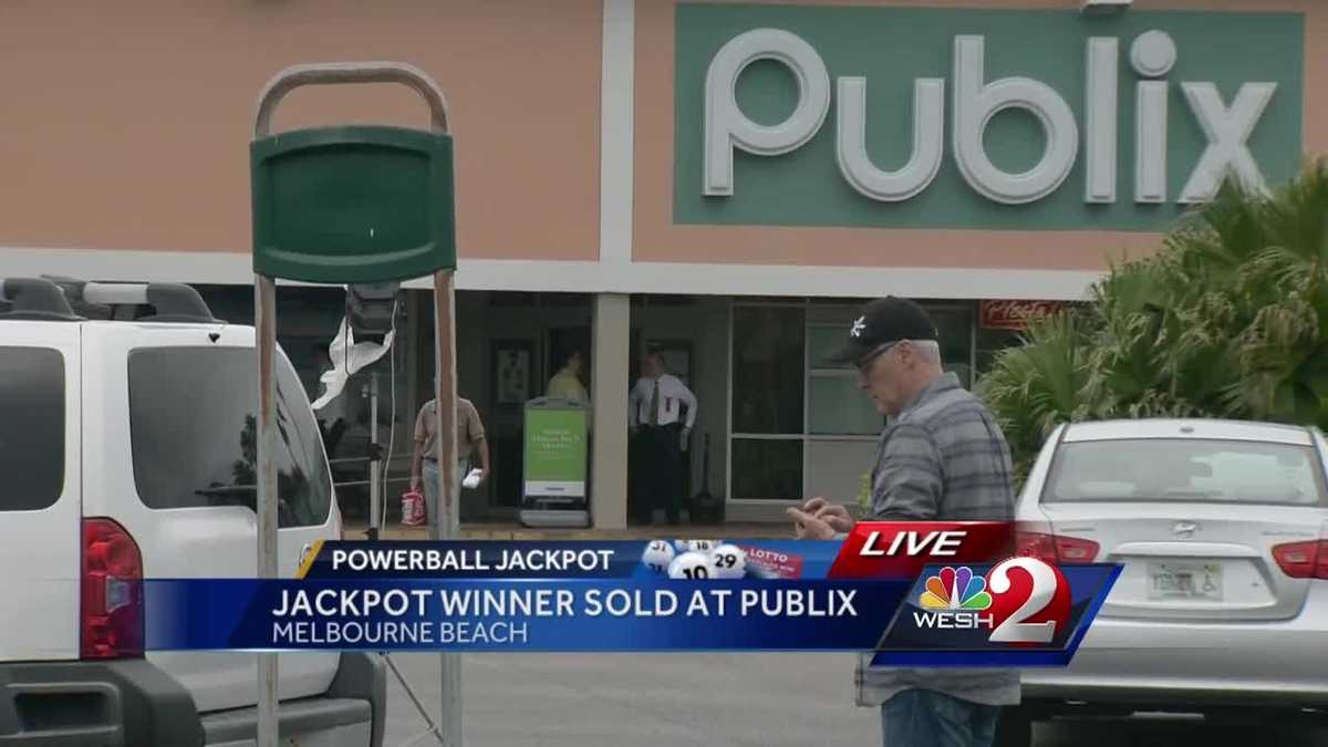 Winning Powerball ticket sold in Melbourne Beach