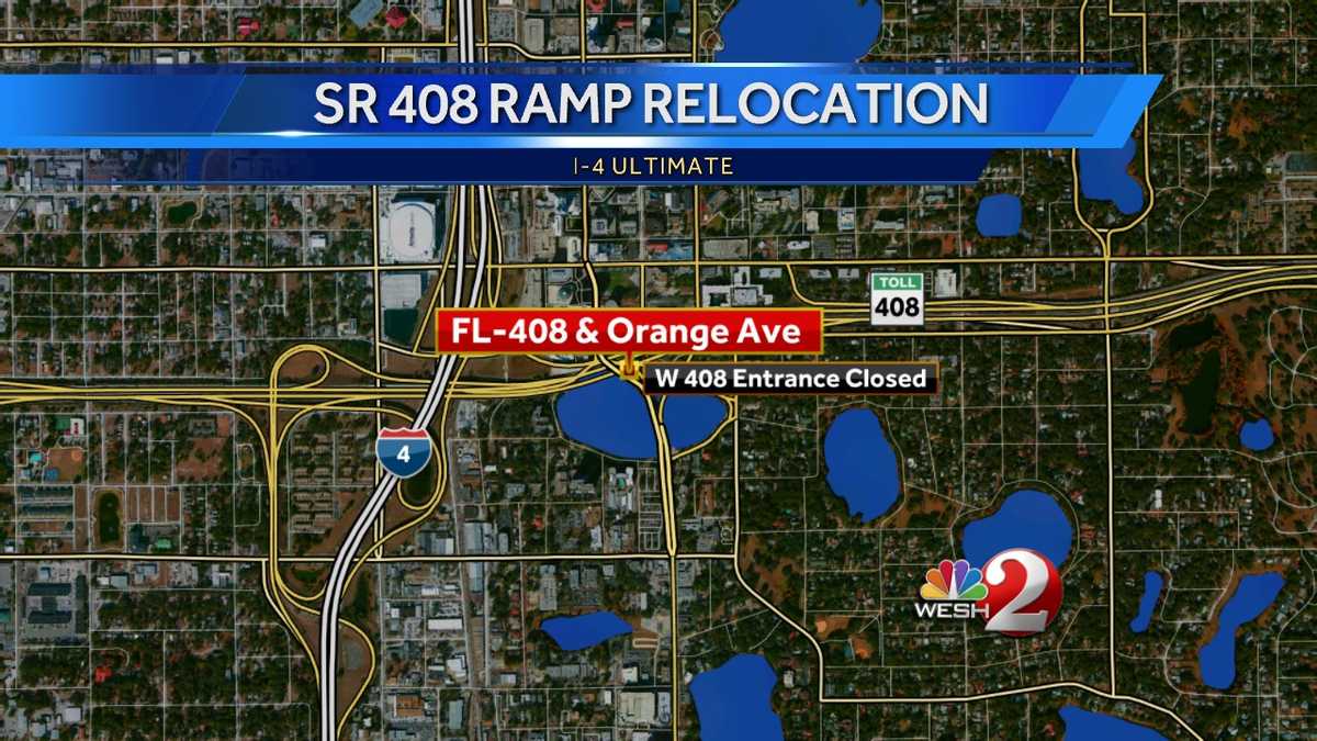 I-4 Ultimate construction prompts downtown on-ramp closure
