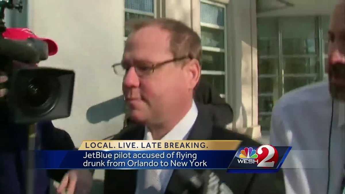 Pilot accused of flying drunk on Orlando-to-New York flight