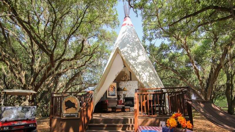 'Luxury teepees' a new lodging option at Westgate River Ranch Resort