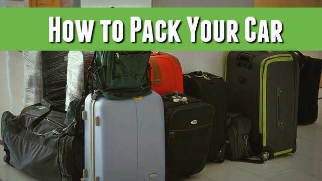 Packing tips for your new Toyota