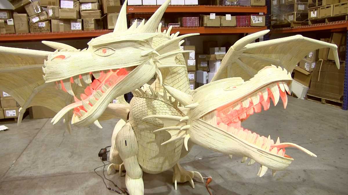 Ripley's Believe It or Not acquires dragon made of 272,000 matchsticks