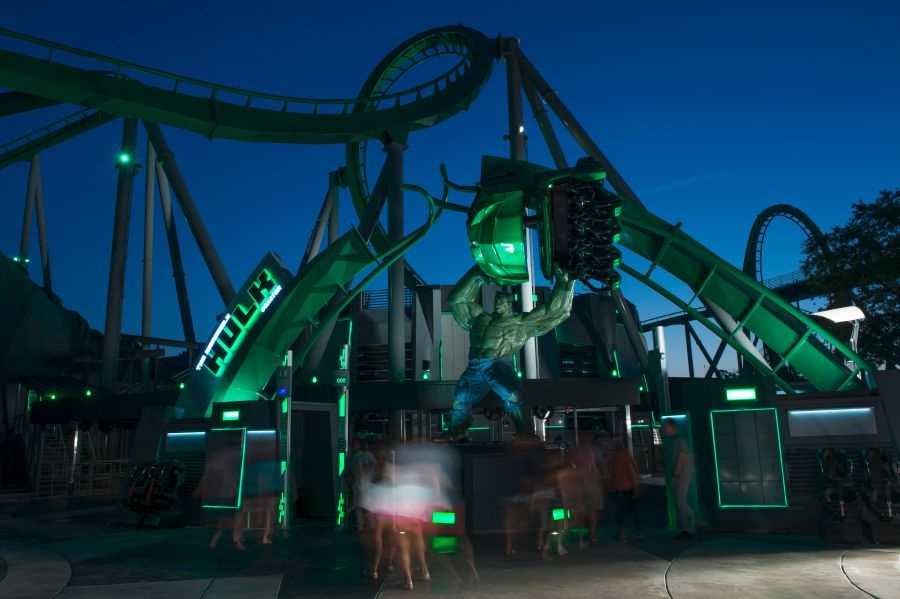 Universal Orlando reopens Incredible Hulk Coaster with new track, new ...
