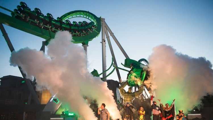 Universal Orlando reopens Incredible Hulk Coaster with new track, new ...