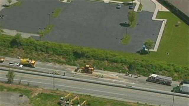 I-83 crash scene