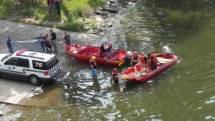 See photos from the river rescue