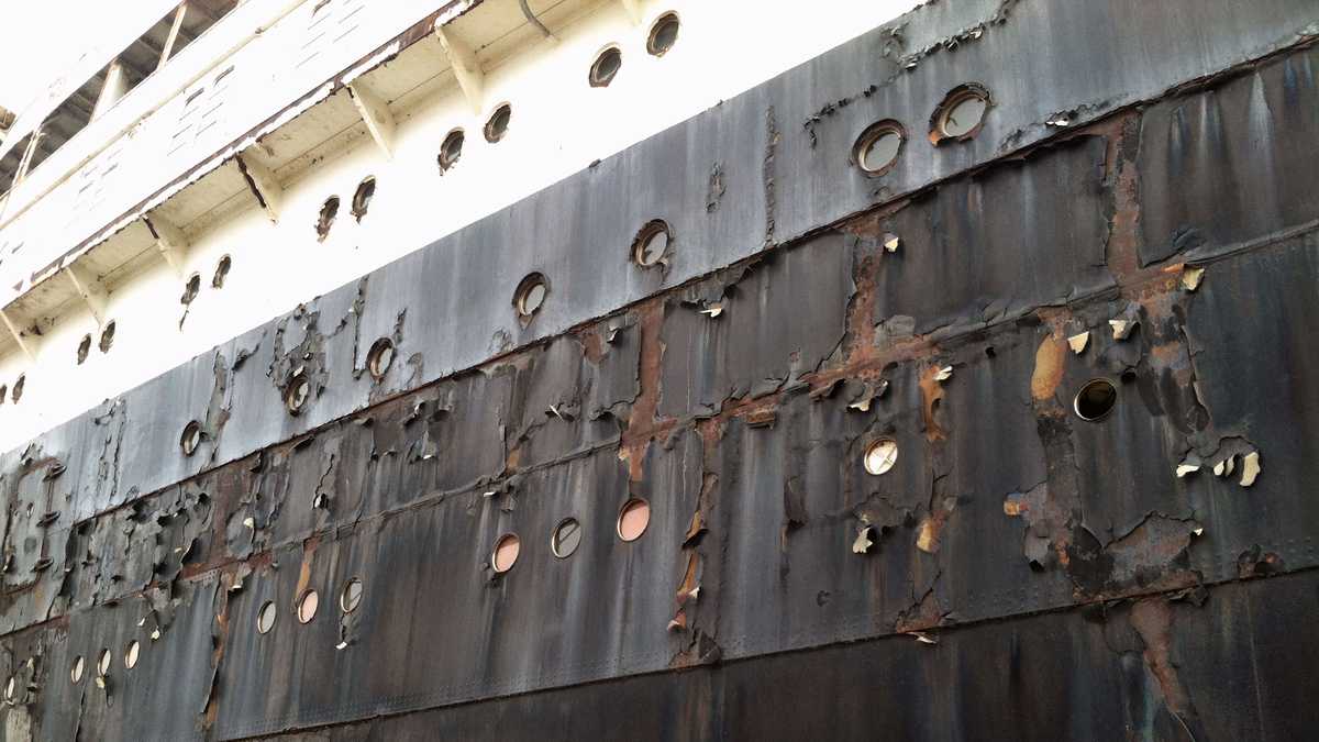 News 8's Jere Gish gets a look inside SS United States