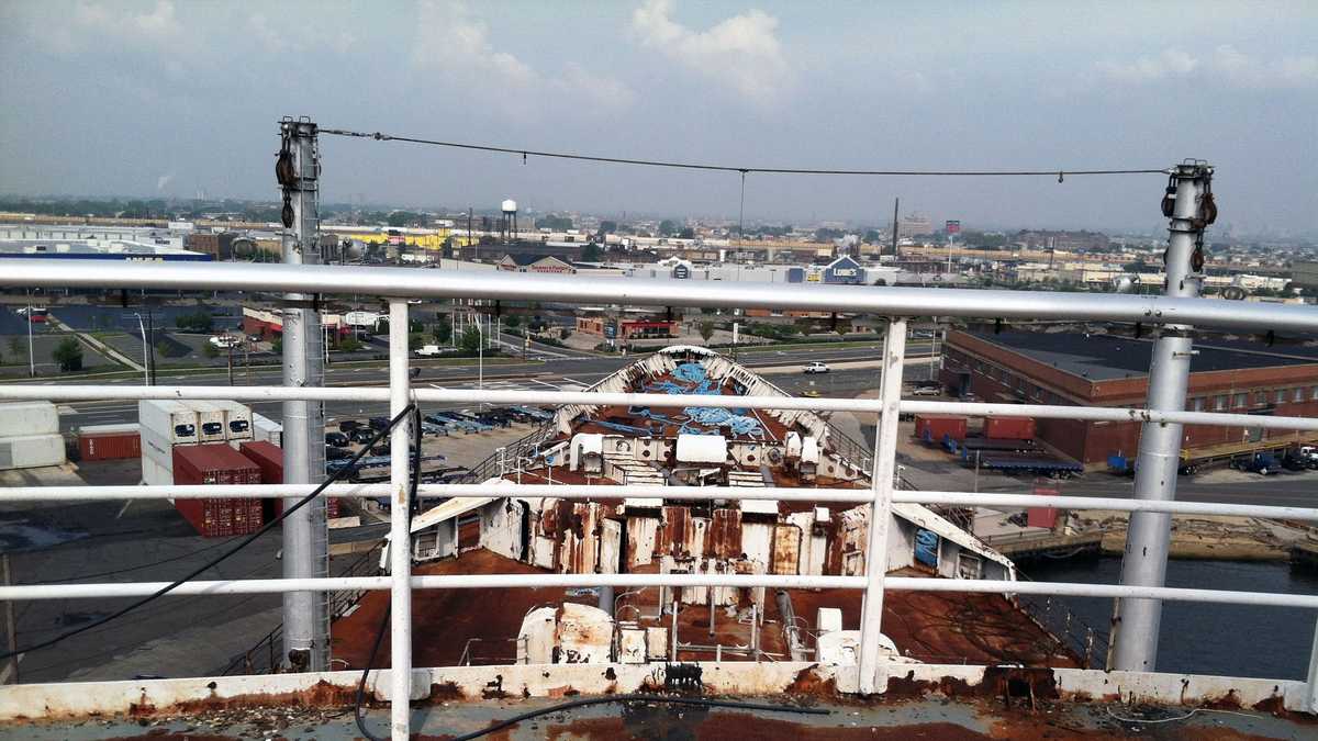 News 8's Jere Gish gets a look inside SS United States