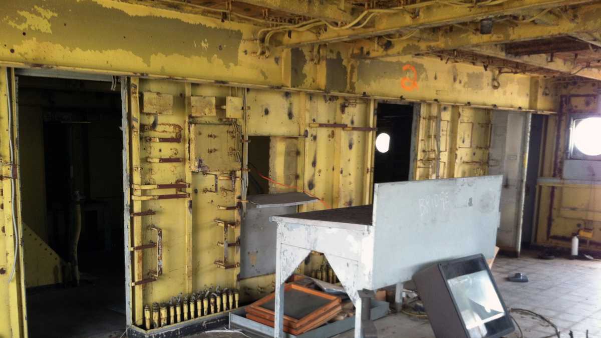 News 8's Jere Gish gets a look inside SS United States