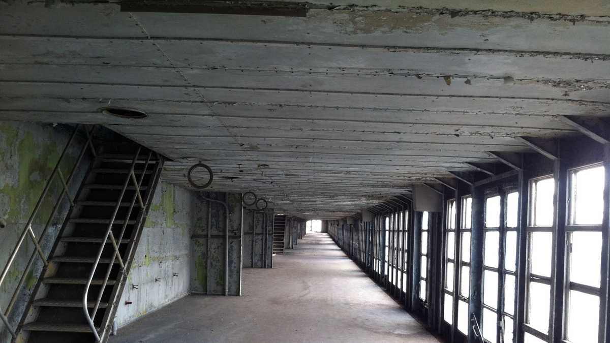 News 8's Jere Gish gets a look inside SS United States