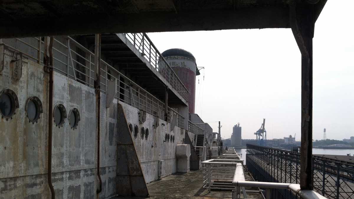 News 8's Jere Gish gets a look inside SS United States