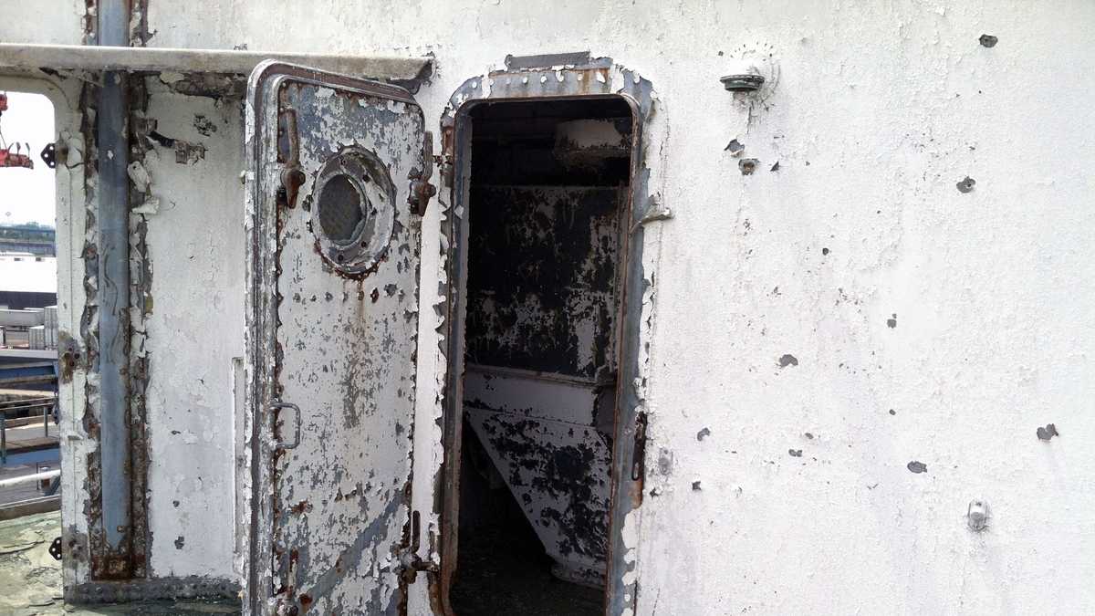 News 8's Jere Gish gets a look inside SS United States