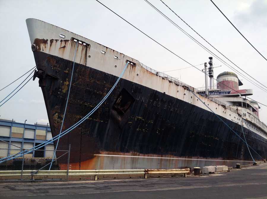 News 8's Jere Gish gets a look inside SS United States