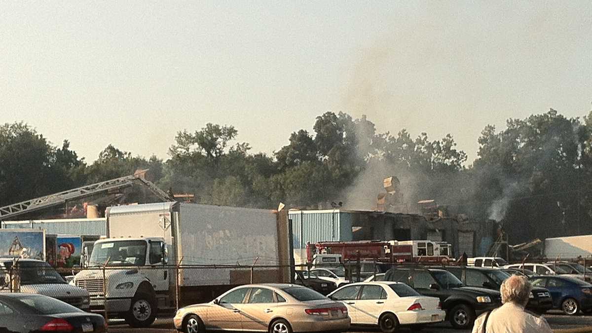 News 8 photos from fire in Morgantown