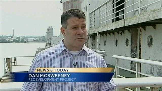 News 8's Jere Gish gets a look inside SS United States